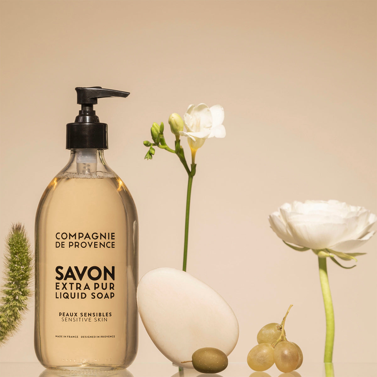 Liquid Marseille Soap 10 fl. oz. - Sensitive Skin– Cie Luxe | Your Life ...